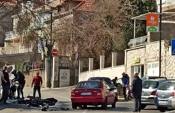 SUDAR MOTORA I AUTOMOBILA Prema prvim informacijama nema ozlijeđenih ...