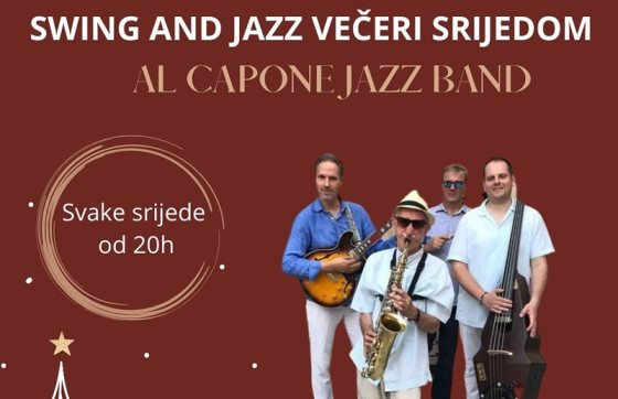 Al Capone jazz band večeras nastupa u Studentskom domu - Dubrovački dnevnik