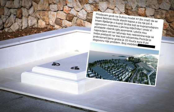 POČELO JE Prodaje se grob na Dupcu, cijena skočila duplo: "I na mrtvima ...