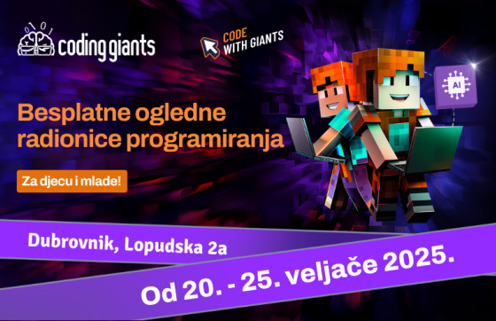 Coding Giants: Radionice programiranja za djecu i mlade od 7 do 19 godina - Dubrovački dnevnik