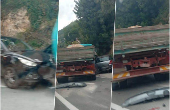 Sudar dva automobila i kamiona u Zatonu (FOTO) - Dubrovački dnevnik