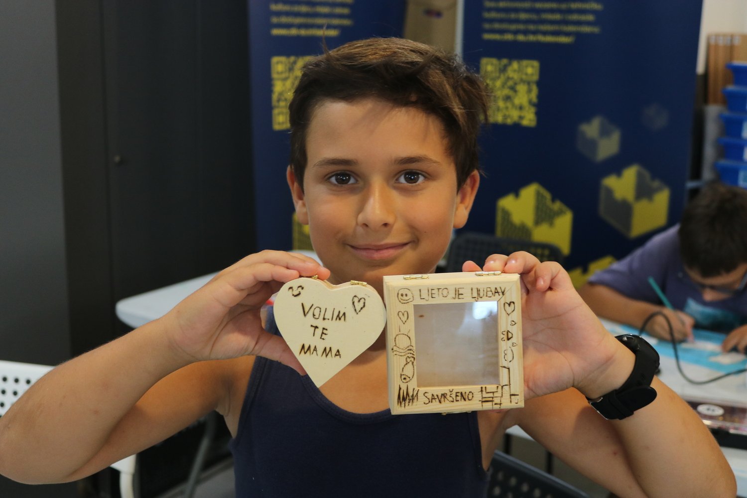 STEM ljeto u ZTK nastavljeno radionicama modelarstva, pirografije i ...